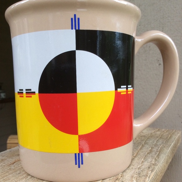 Dining | Pendleton Mug Tribal Pattern Tan Base Tone | Poshmark